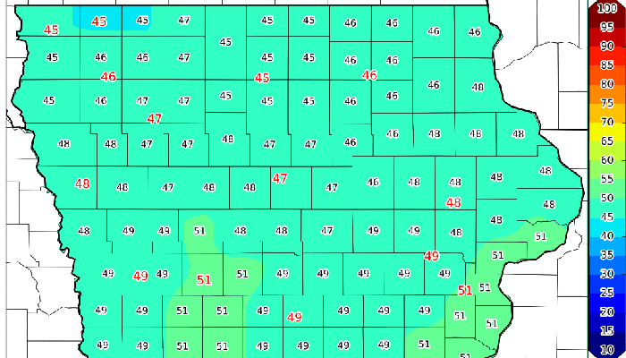 Harvest Progress & Soil Temperatures