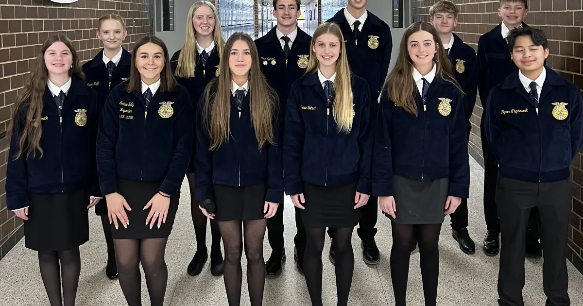 Nevada completes at District FFA Contest in Algona