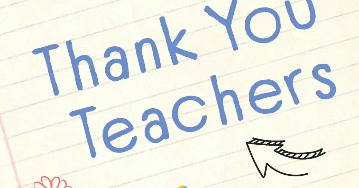 Teacher appreciation