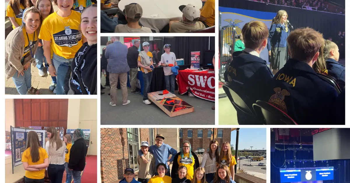 10 CCA Middle School Students attend State FFA Conferences