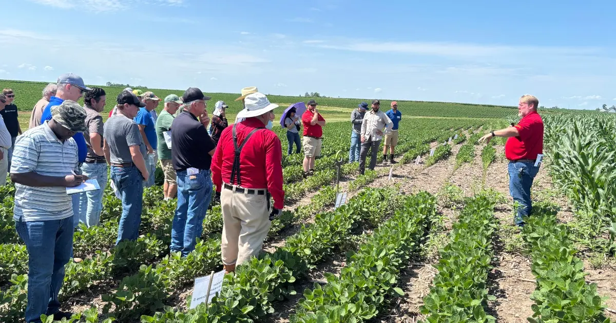 Summer Field Day at Iowa State University Southeast Research Farm on June