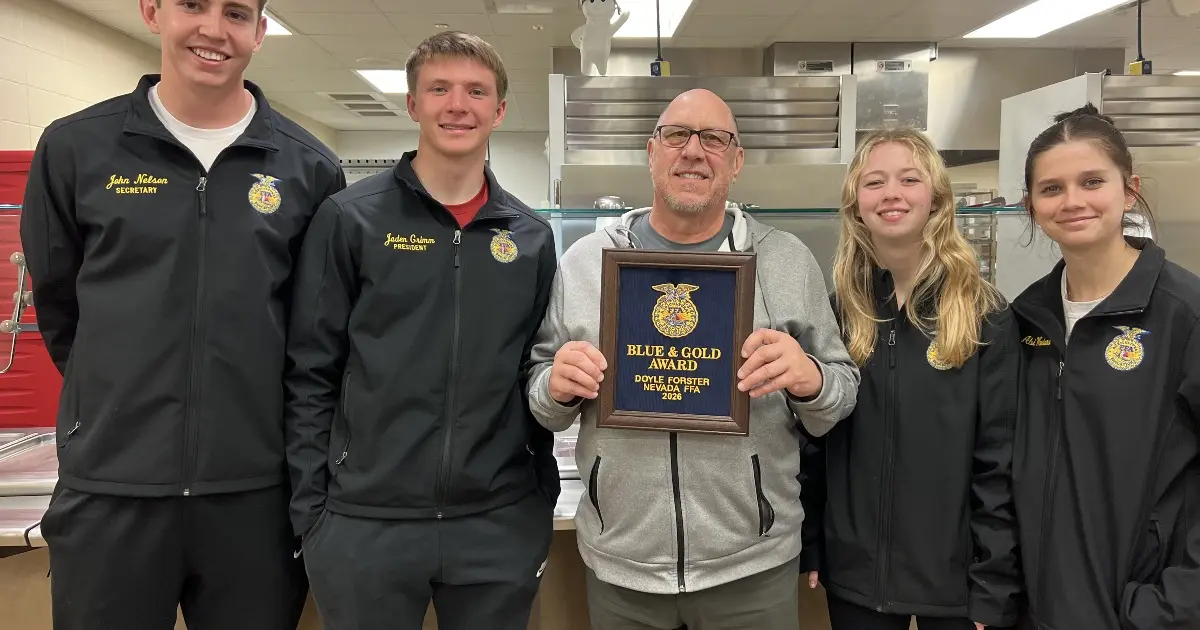 Nevada FFA recognizes Food Service Director