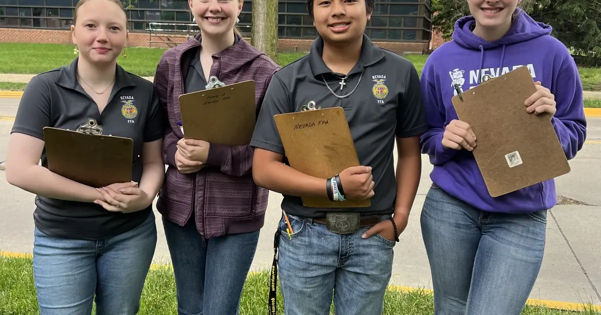 Nevada FFA at State Agronomy Contest