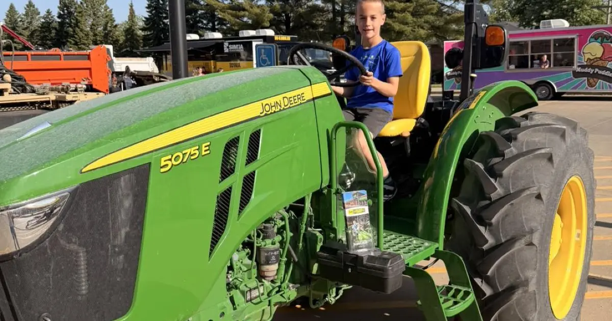 Students Explore Agriculture at Irving Elementary Touch A Truck Event