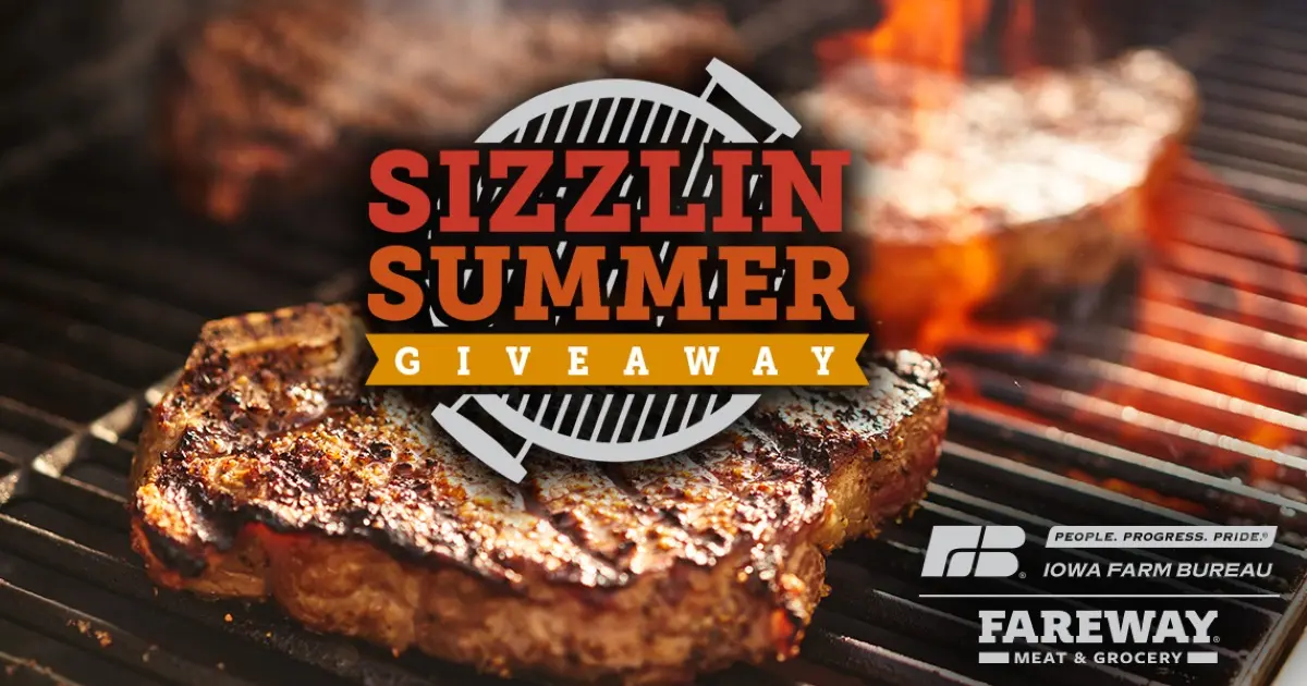 Iowa Farm Bureau, Fareway launch Sizzlin' Summer Giveaway